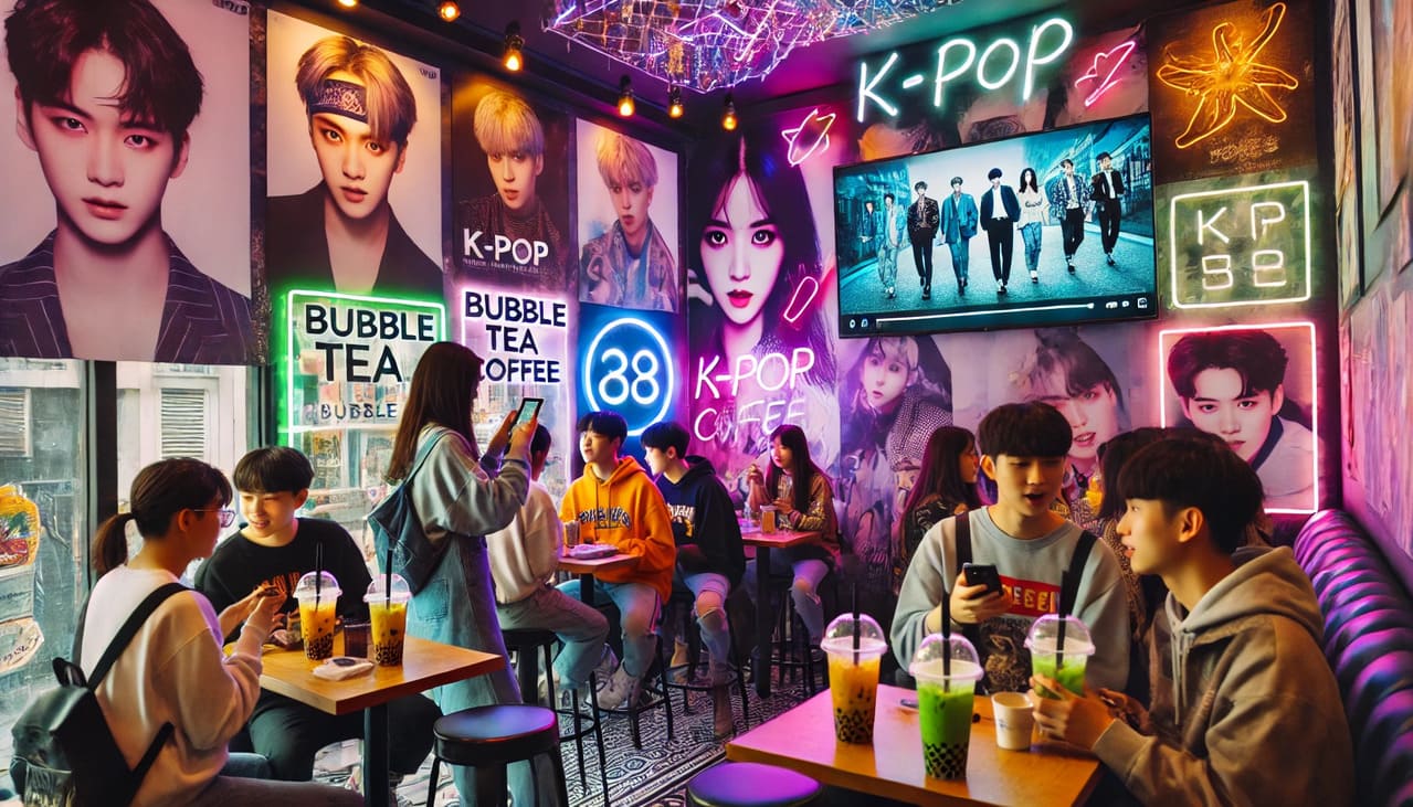 Fancy Coffee Rouen : café k-pop et pâtisseries coréennes